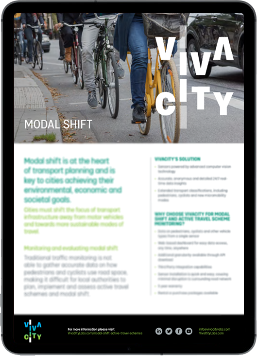 DOWNLOAD: Computer Vision Solution for Modal Shift & Active Travel Schemes